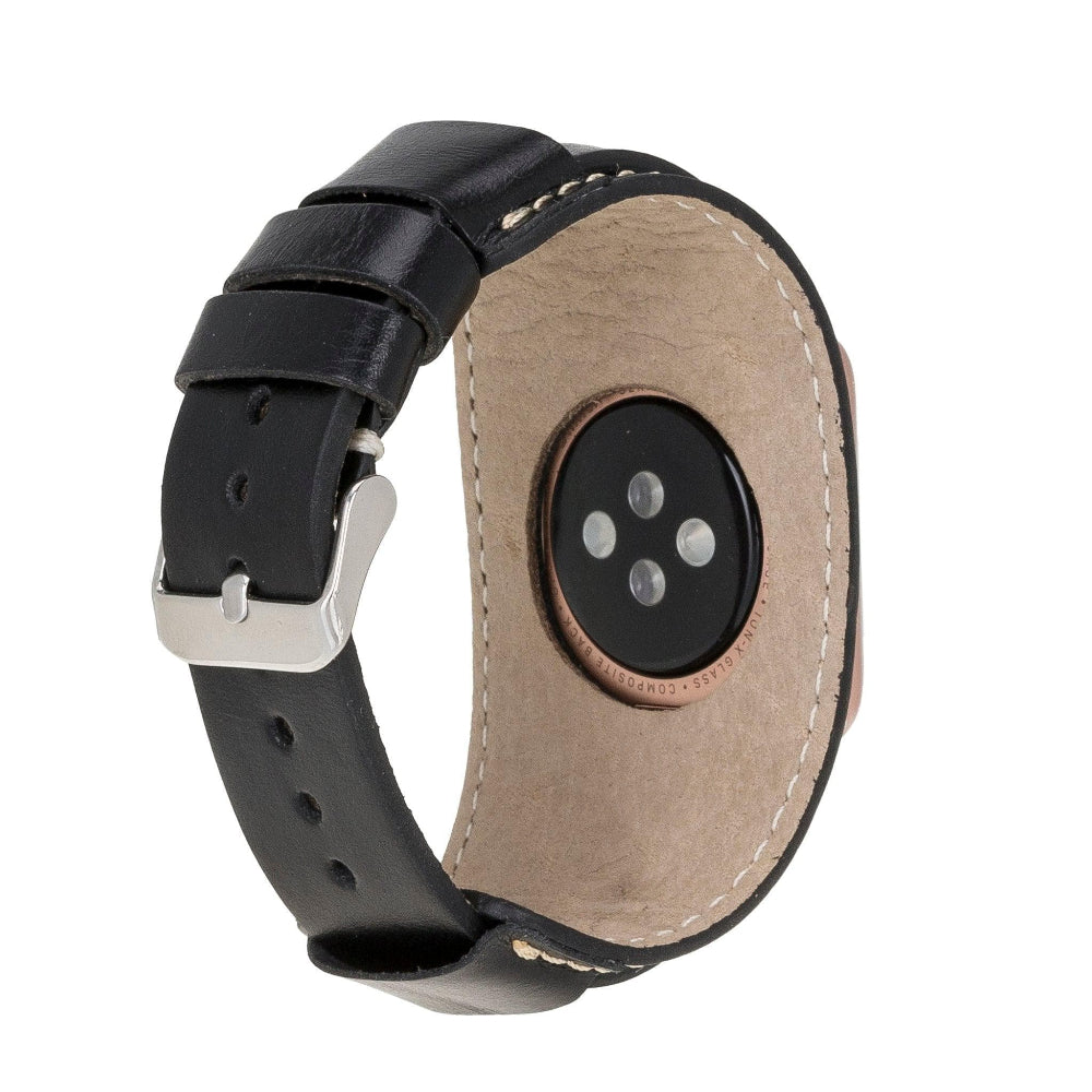 Cuff Leather Apple Watch Band – Affinity Bands