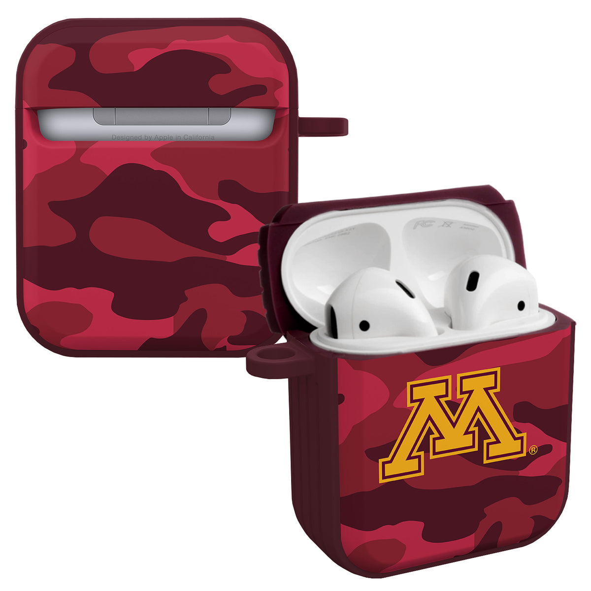 Minnesota Golden Gophers Camo HDX Apple AirPods Generations 1 & 2 Case ...